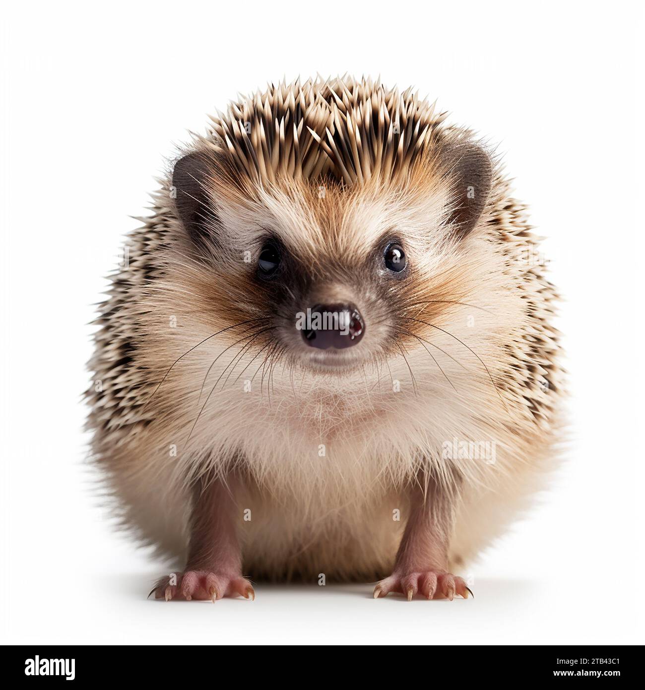 hedgehog isolated on white background Stock Photo - Alamy