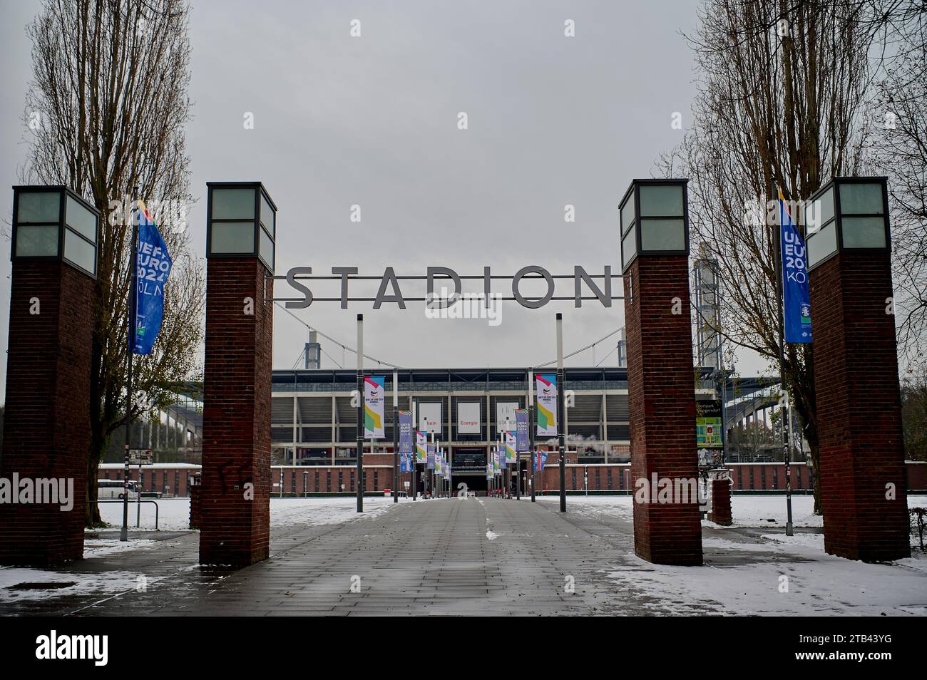 COLOGNE, GERMANY - 4 DECEMBER, 2023: Rhein Energie Stadium during ...