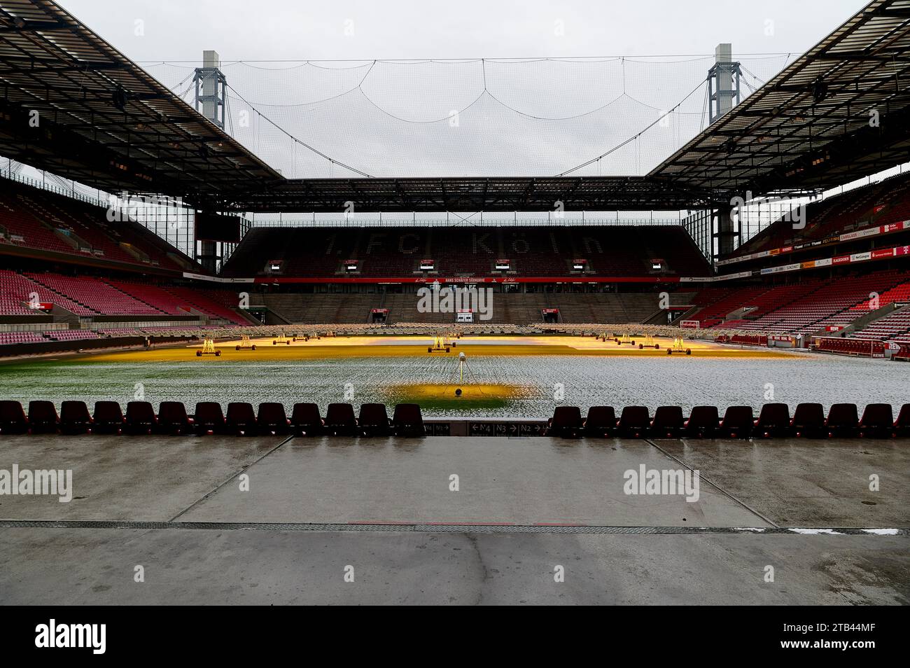 COLOGNE, GERMANY - 4 DECEMBER, 2023: Rhein Energie Stadium during ...
