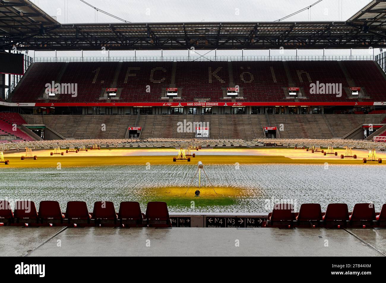 COLOGNE, GERMANY - 4 DECEMBER, 2023: Rhein Energie Stadium during ...