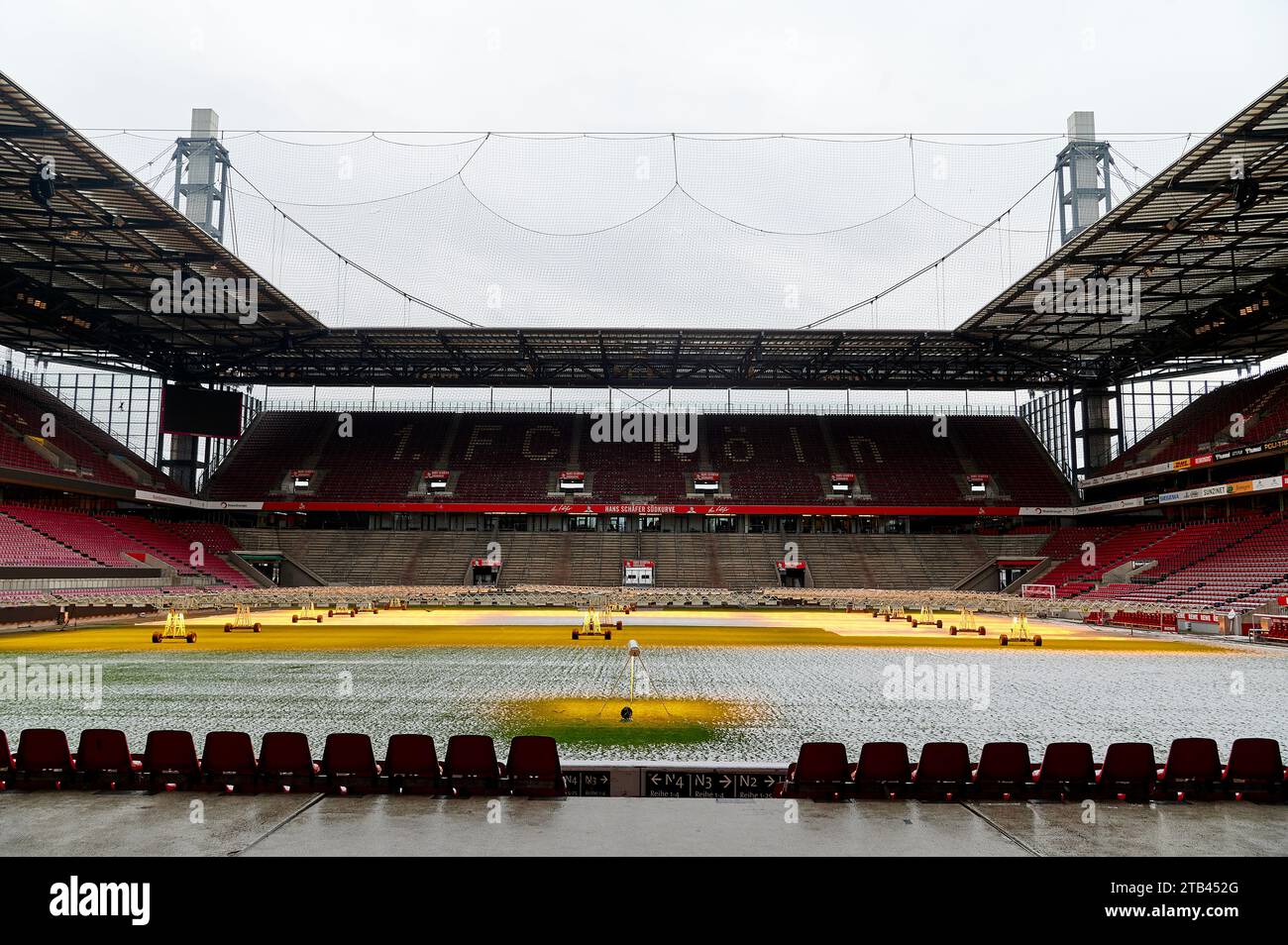 COLOGNE, GERMANY - 4 DECEMBER, 2023: Rhein Energie Stadium during ...