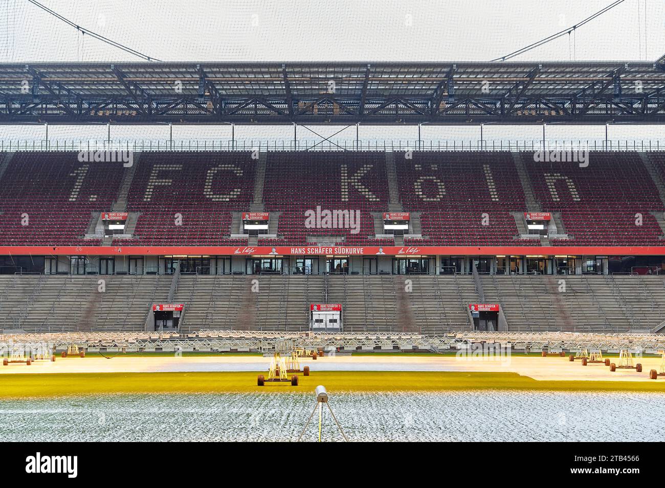 COLOGNE, GERMANY - 4 DECEMBER, 2023: Rhein Energie Stadium during ...