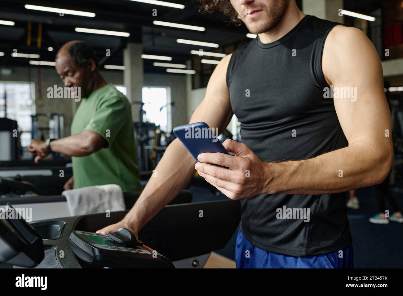 Male gym goer hi-res stock photography and images - Alamy