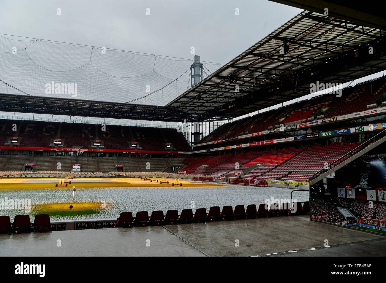 COLOGNE, GERMANY - 4 DECEMBER, 2023: Rhein Energie Stadium during ...