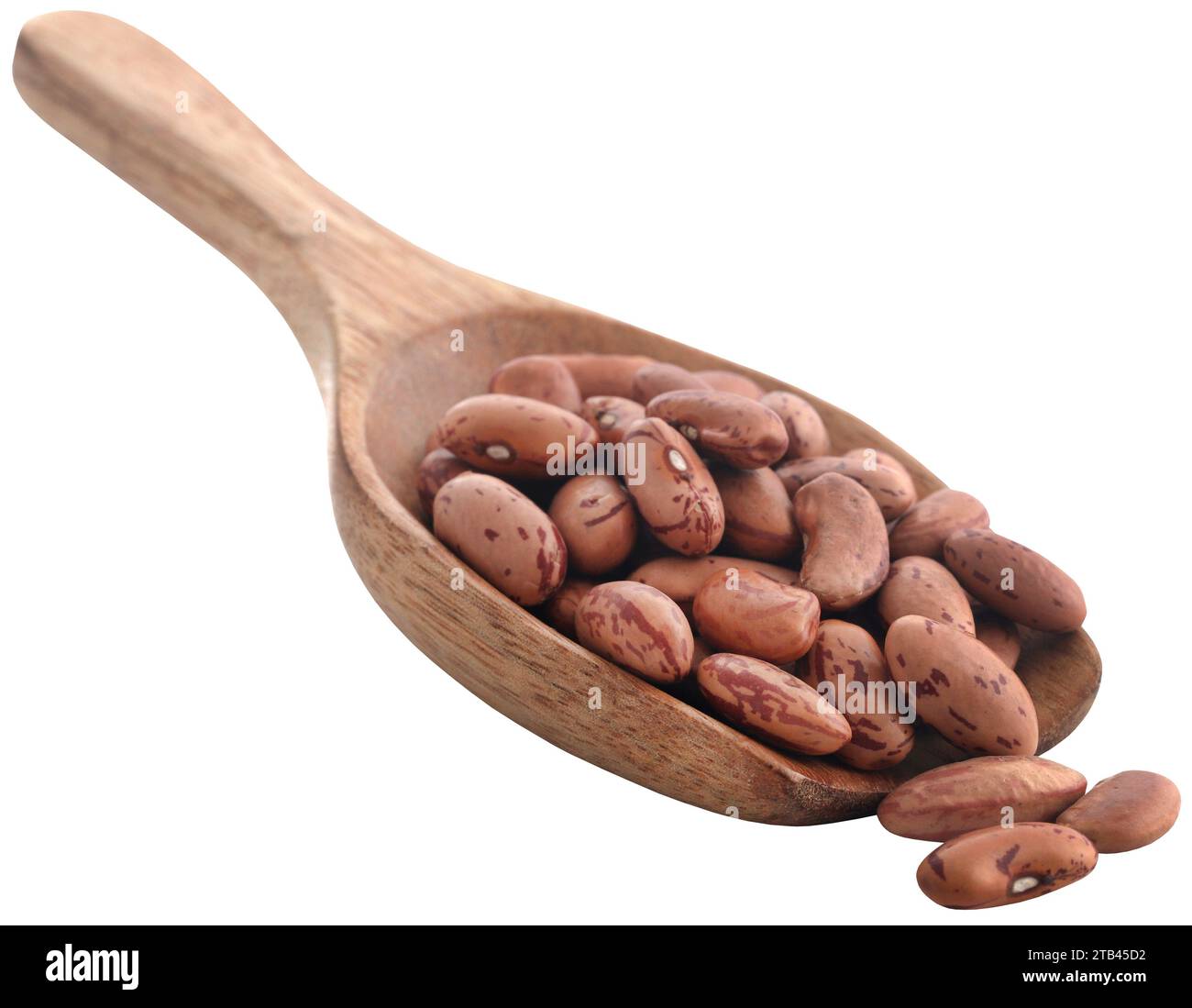 Pinto bean or speckled bean closeup and isolated Stock Photo - Alamy