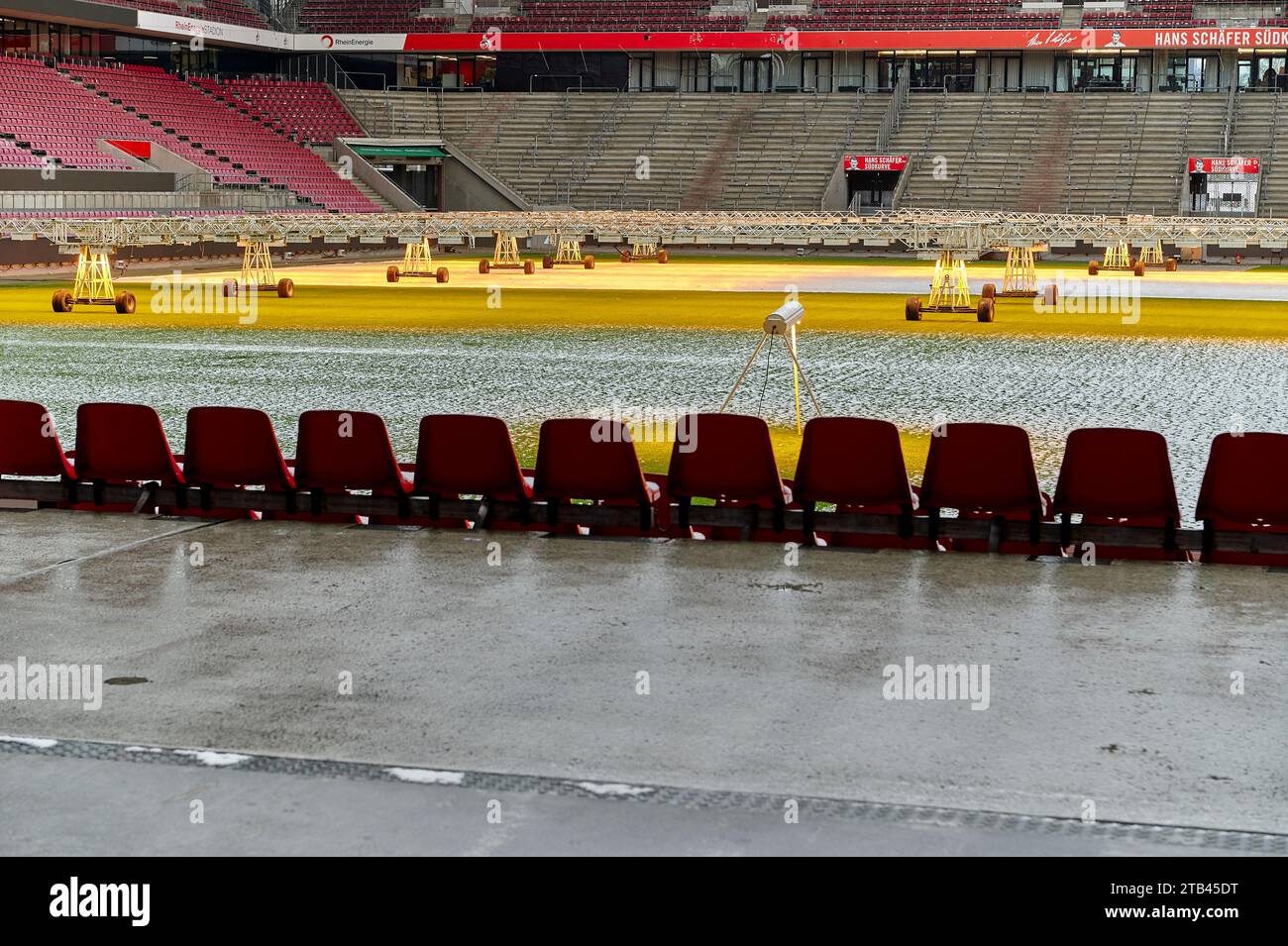 COLOGNE, GERMANY - 4 DECEMBER, 2023: Rhein Energie Stadium during ...