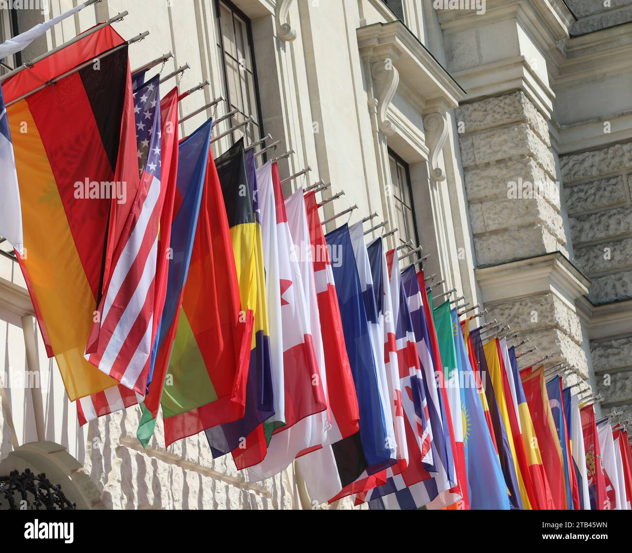 Transnational flag hi-res stock photography and images - Alamy