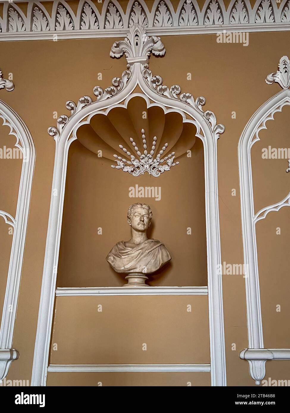 Decorative Interior of Croft Castle in Yarpole, Herefordshire, UK Stock ...