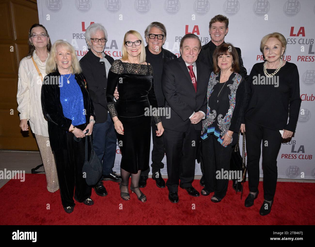 December 3, 2023, Los Angeles, California, USA: George Chakiris, Sharon ...