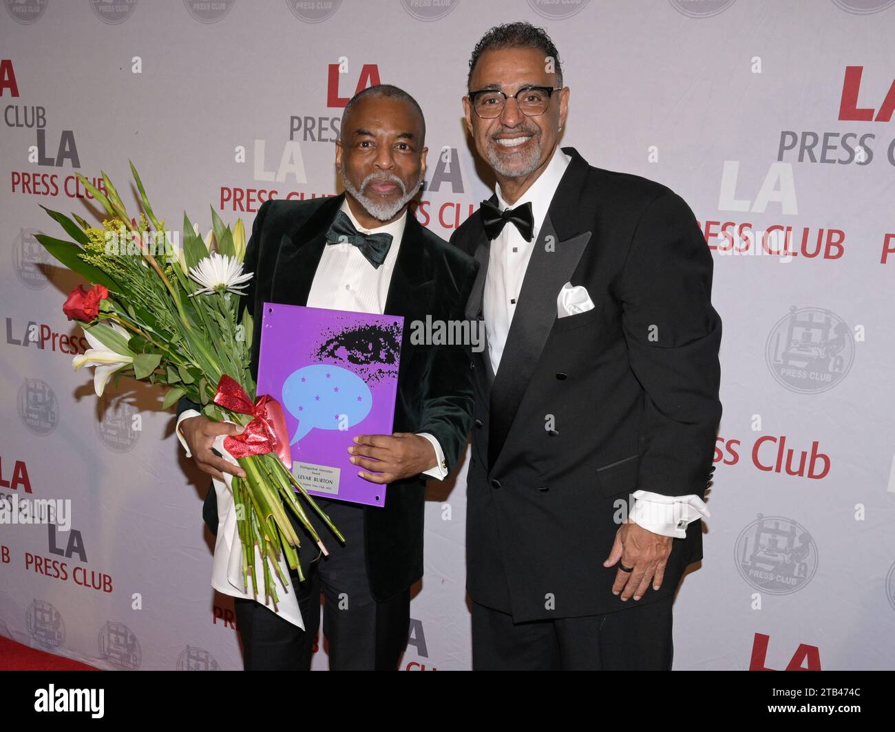 December 3, 2023, Los Angeles, California, USA: LeVar Burton recieving ...