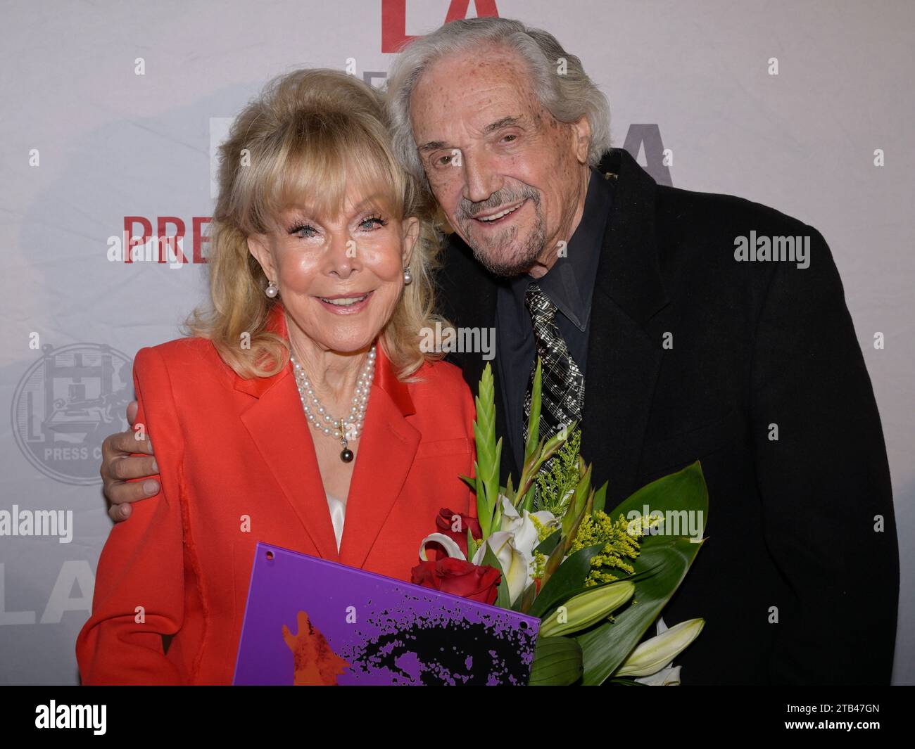 December 3, 2023, Los Angeles, California, USA: Barbara Eden recieving ...