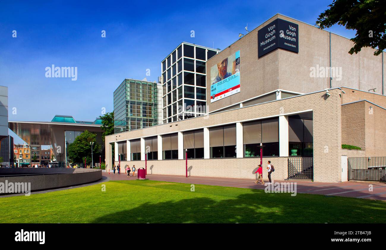 Van Gogh Museum, Museum Square, Amsterdam, Netherlands Stock Photo - Alamy