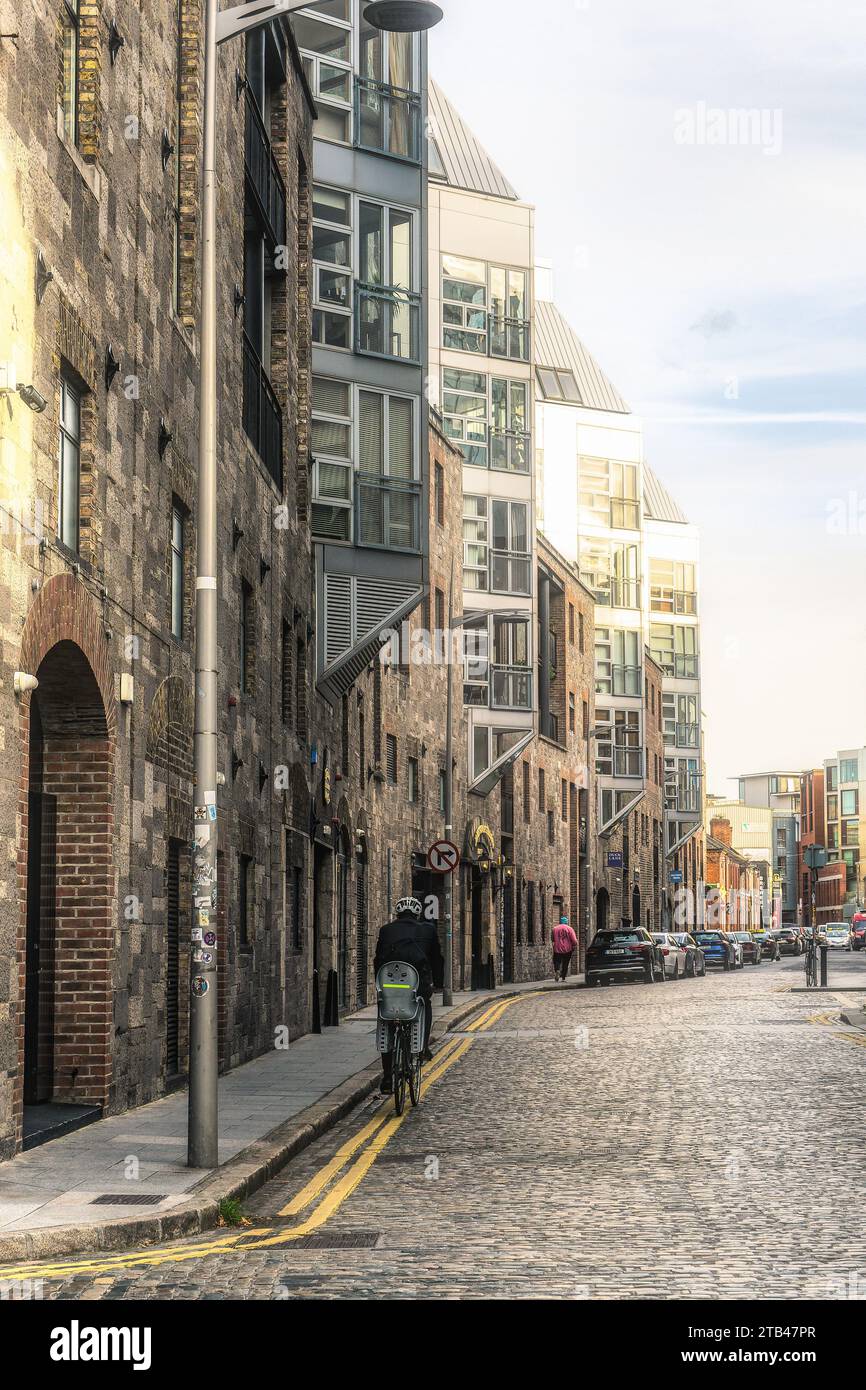Bow street. Dublin, Ireland Stock Photo - Alamy