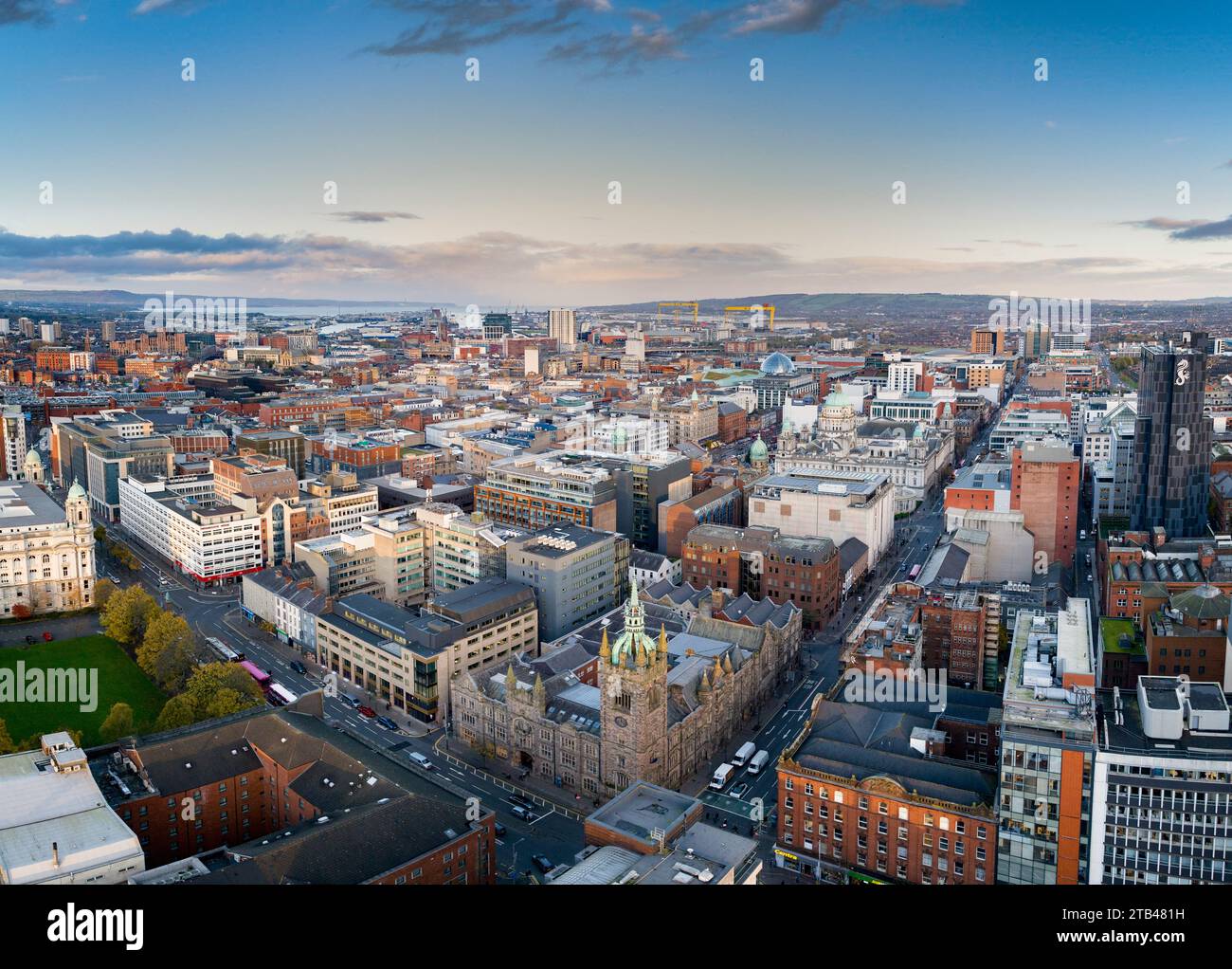 Belfast central may street hi-res stock photography and images - Alamy