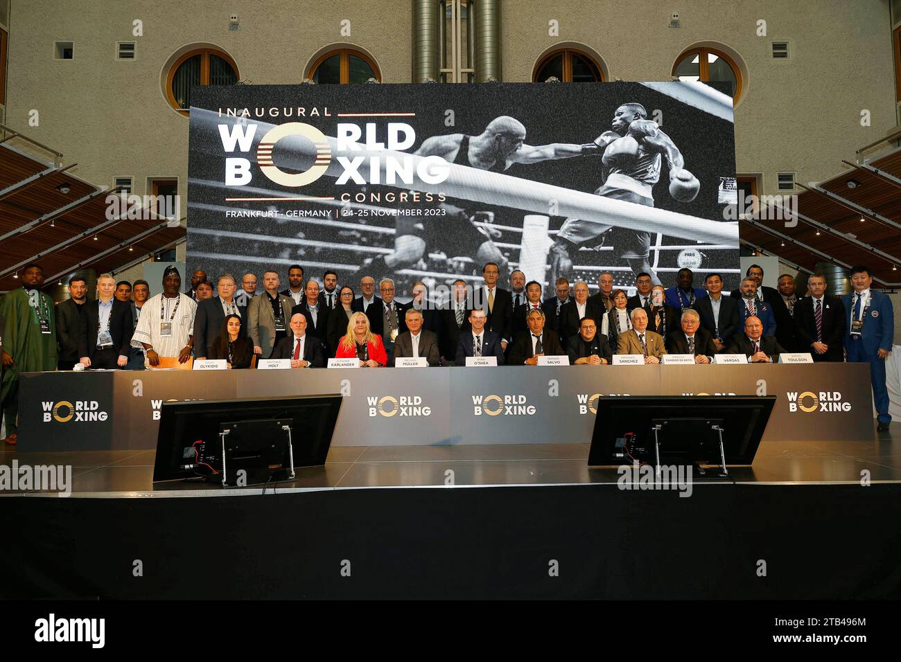 Frankfurt 25.11.2023 World Boxing Inaugural Congress 2023 in den ...