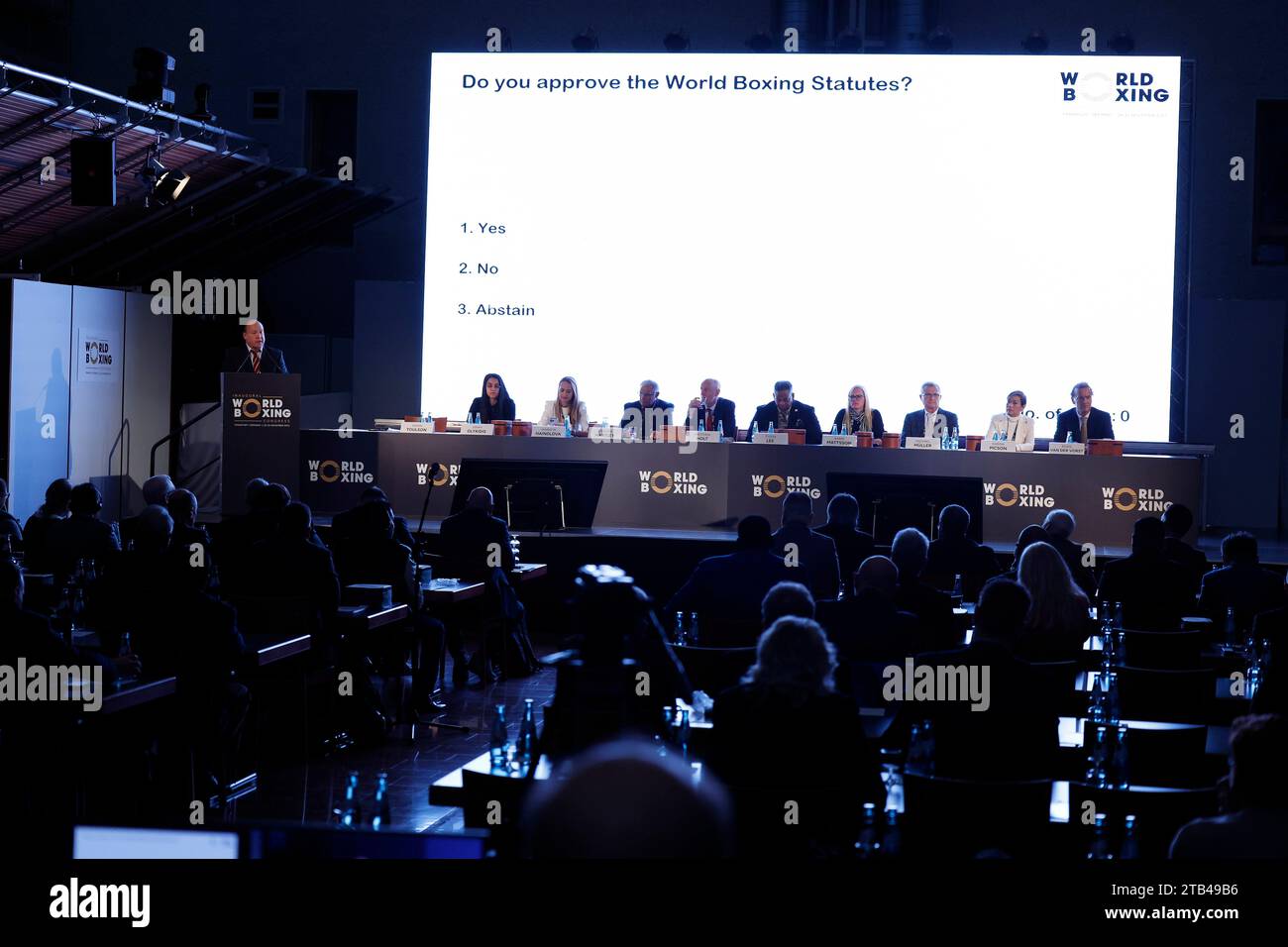 Frankfurt 25.11.2023 World Boxing Inaugural Congress 2023 in den ...