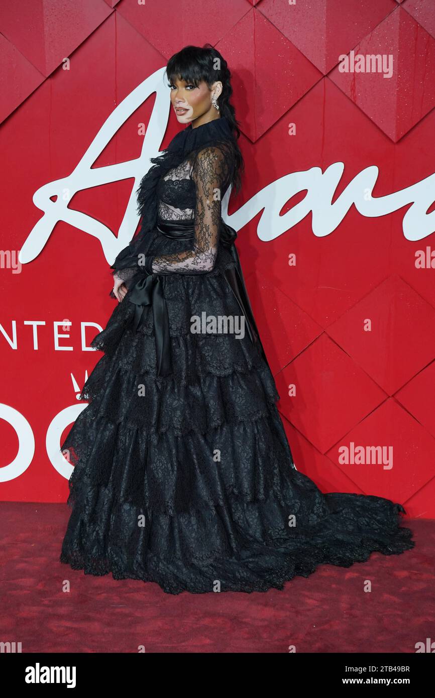 Winnie Harlow attending the Fashion Awards 2023 presented by Pandora ...