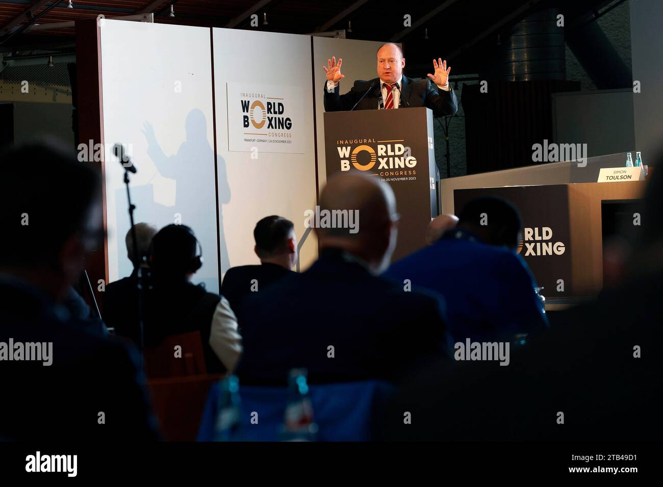 Frankfurt 25.11.2023 World Boxing Inaugural Congress 2023 in den ...