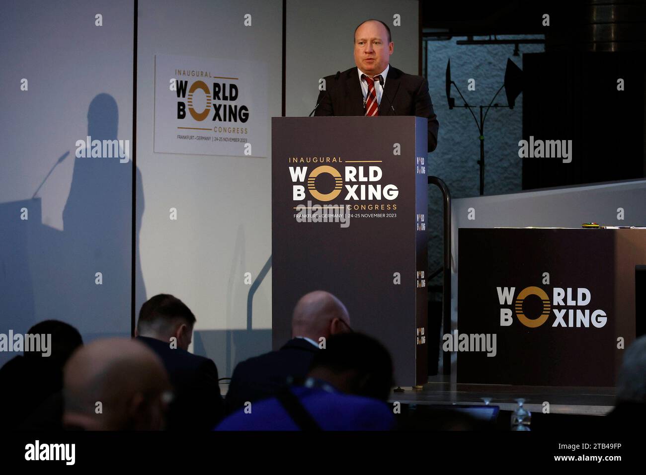 Frankfurt 25.11.2023 World Boxing Inaugural Congress 2023 in den ...