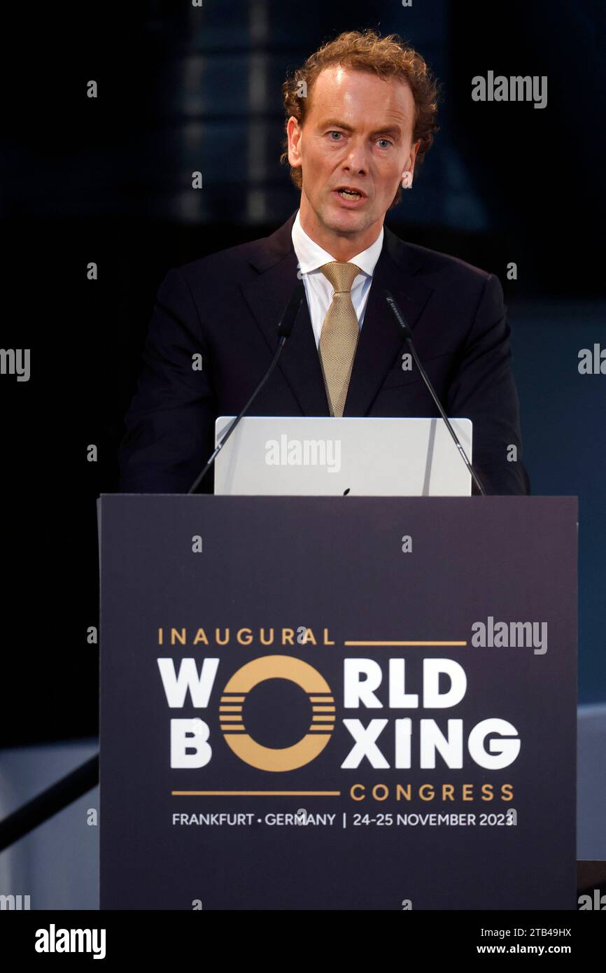 Frankfurt 25.11.2023 World Boxing Inaugural Congress 2023 in den ...