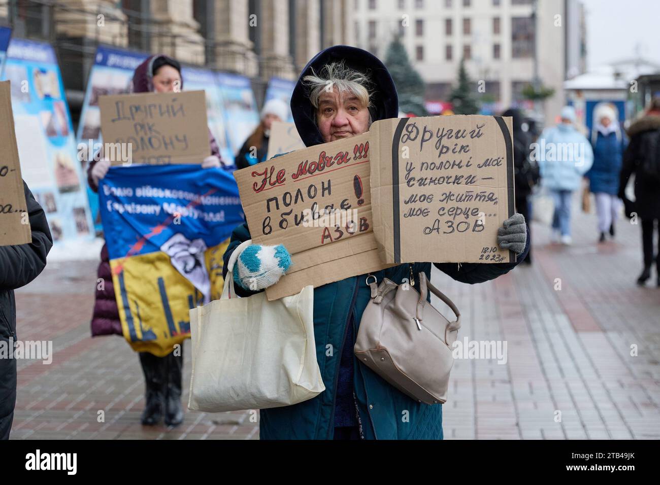 Save azov prisoners hi-res stock photography and images - Alamy
