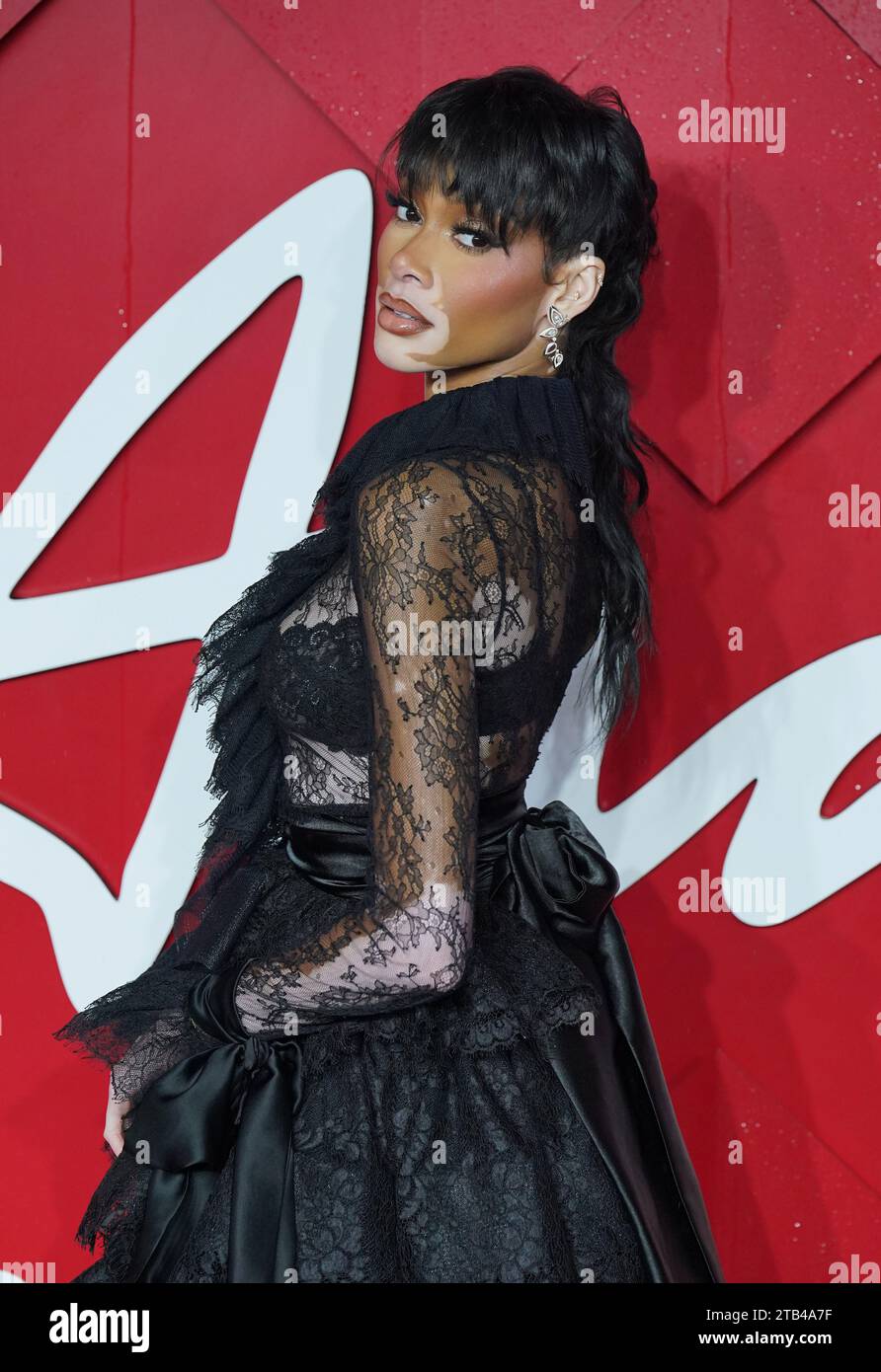 Winnie Harlow attending the Fashion Awards 2023 presented by Pandora ...