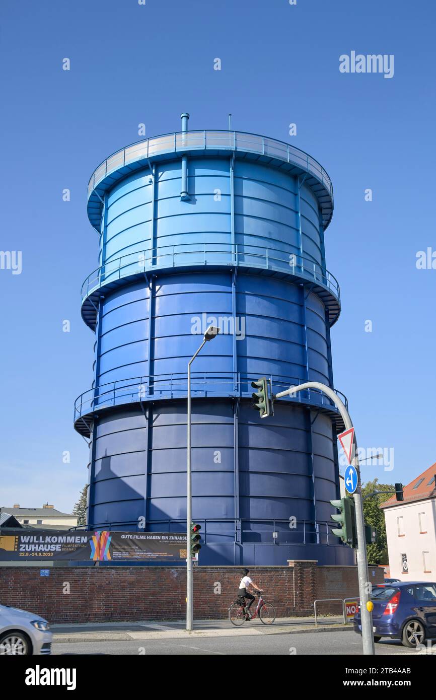 Blue gas boiler, Altes Gaswerk, Heinersdorfer Strasse, Bernau ...