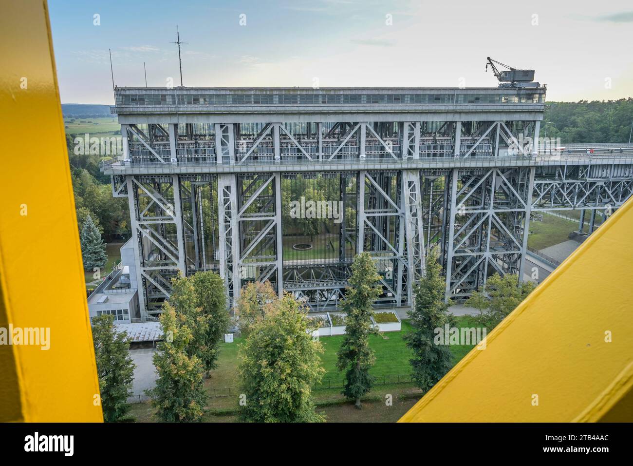 Old Niederfinow boat lift, Brandenburg, Germany Stock Photo - Alamy
