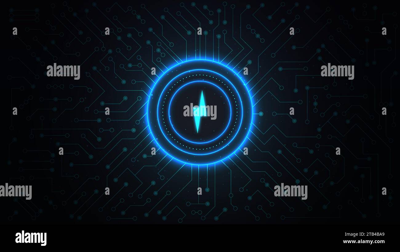 Energy and power banner vector Stock Vector Image & Art - Alamy