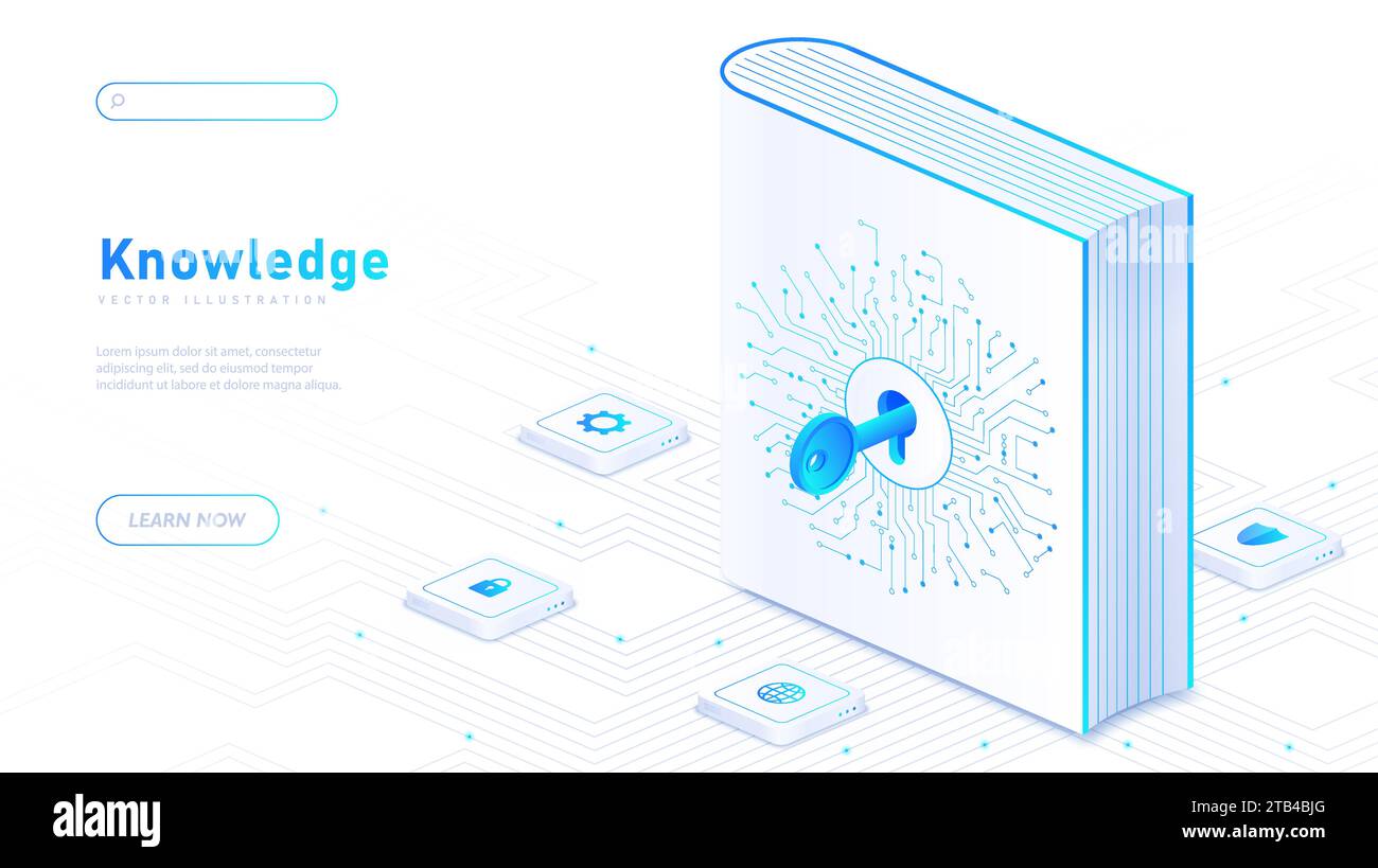 Knowledge white poster vector Stock Vector Image & Art - Alamy