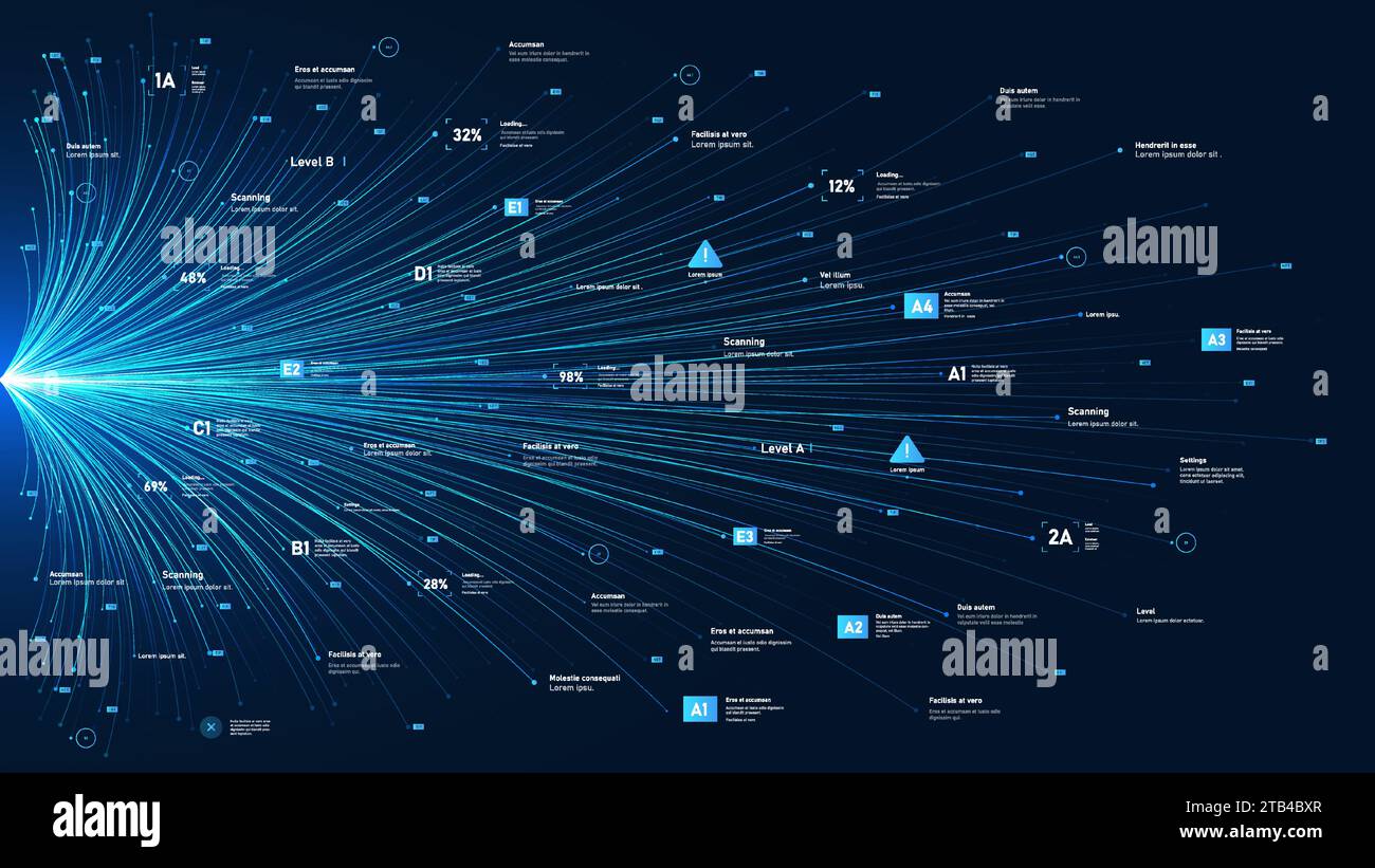 Network system vector poster Stock Vector Image & Art - Alamy