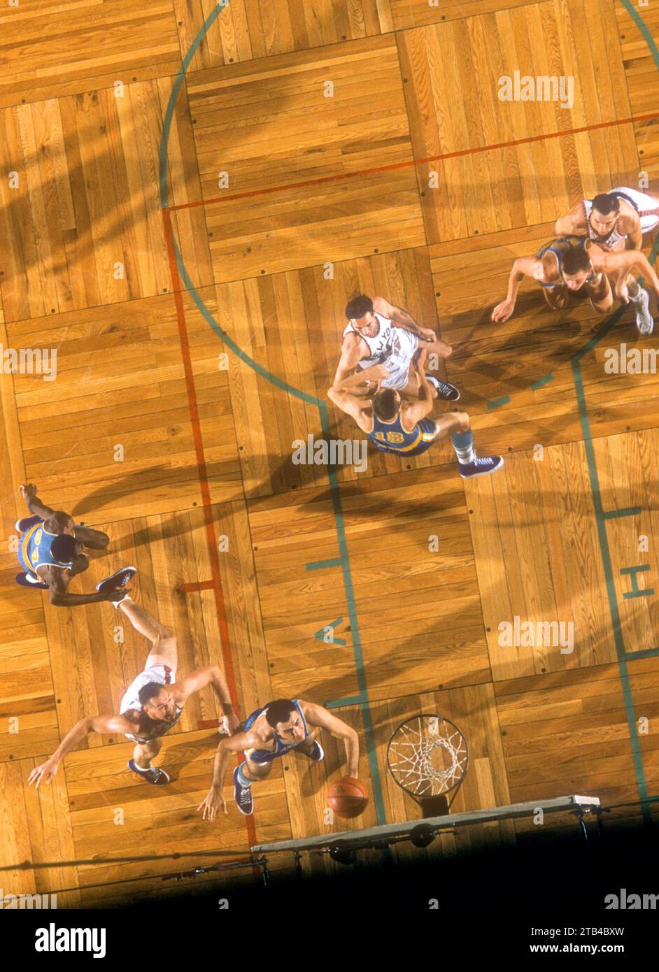 BOSTON, MA - DECEMBER 12: Ed Kalafat #23 of the Minneapolis Lakers and ...