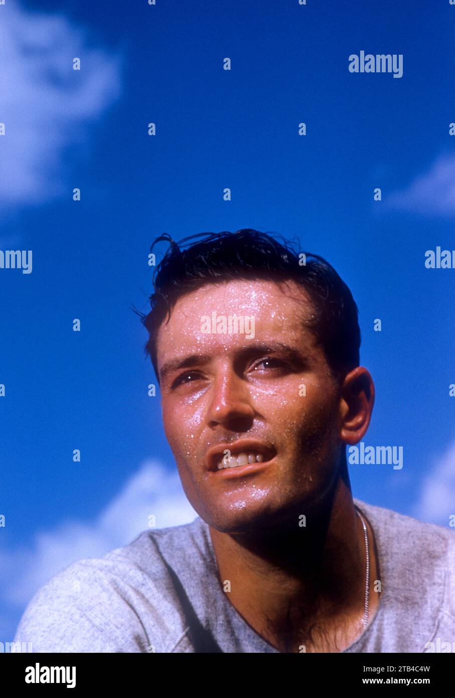 FL - MARCH, 1956: Jimmy Piersall #37 of the Boston Red Sox poses for a ...