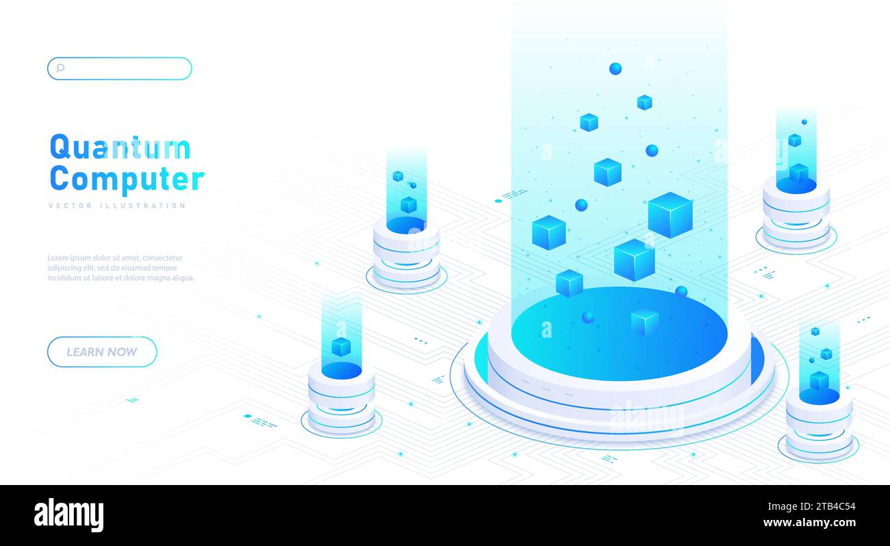 Quantum computer white poster vector Stock Vector Image & Art - Alamy Quantum computer white poster vector Stock Vector Image & Art - Alamy