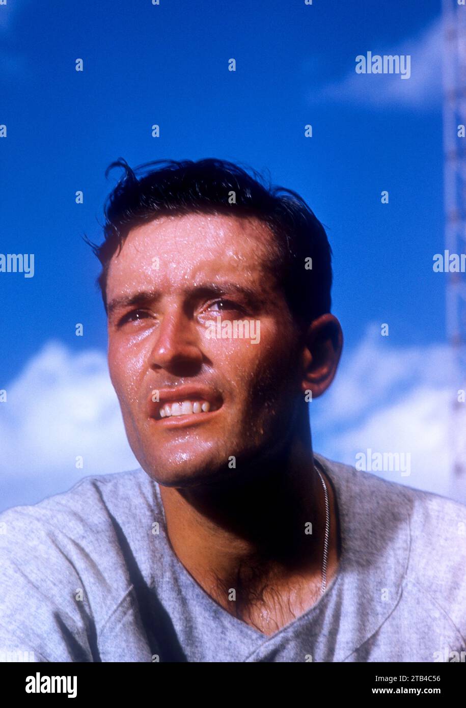 FL - MARCH, 1956: Jimmy Piersall #37 of the Boston Red Sox poses for a ...