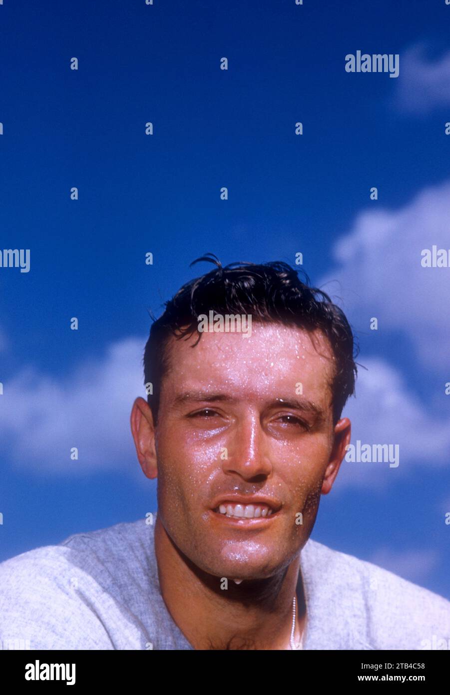 FL - MARCH, 1956: Jimmy Piersall #37 of the Boston Red Sox poses for a ...
