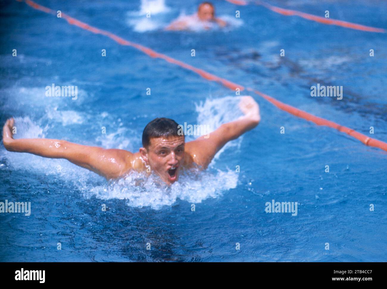 DETROIT, MI - AUGUST 10: William Yorzyk of the United States swims ...