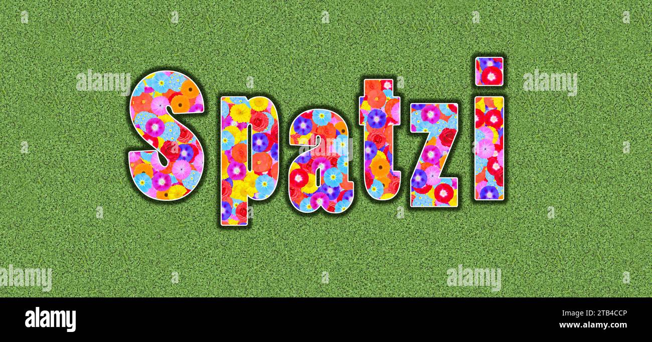 Spatzi, one of the most popular pet names in Germany between lovers ...