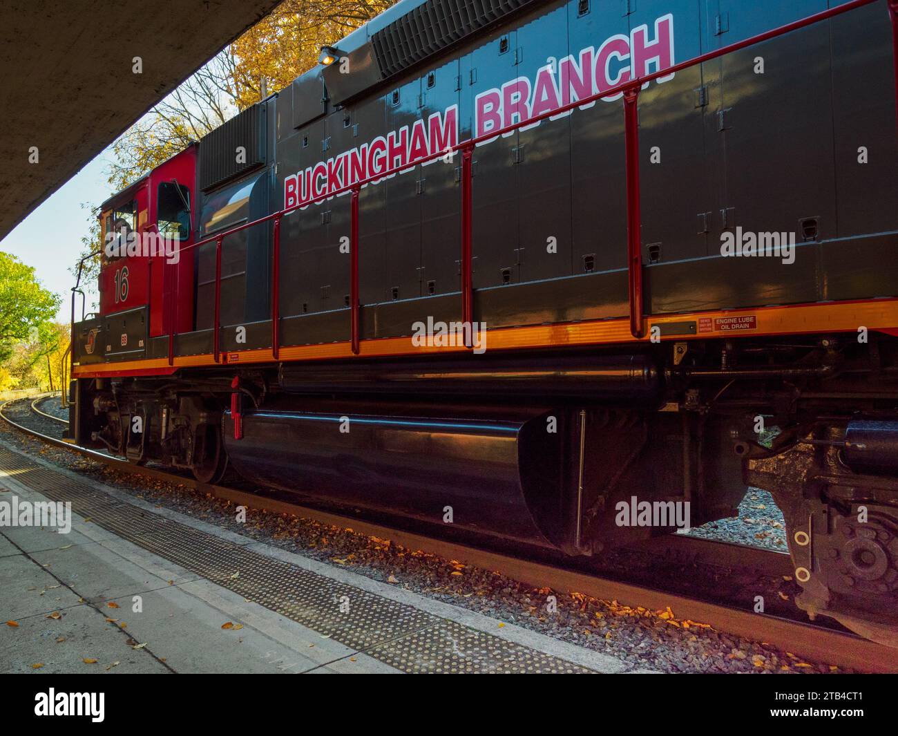 Buckingham branch railroad hi-res stock photography and images - Alamy