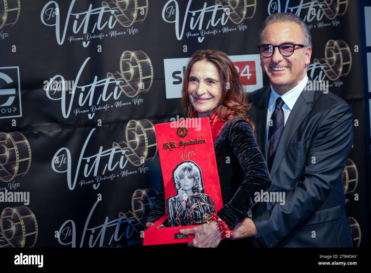 Rome, Italy. 01st Dec, 2023. Lina Sastri awarded at the ceremony of the ...