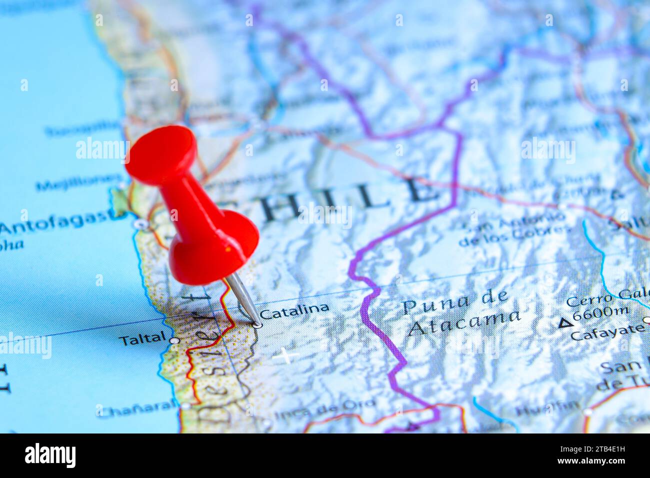 Pinned chile hi-res stock photography and images - Alamy