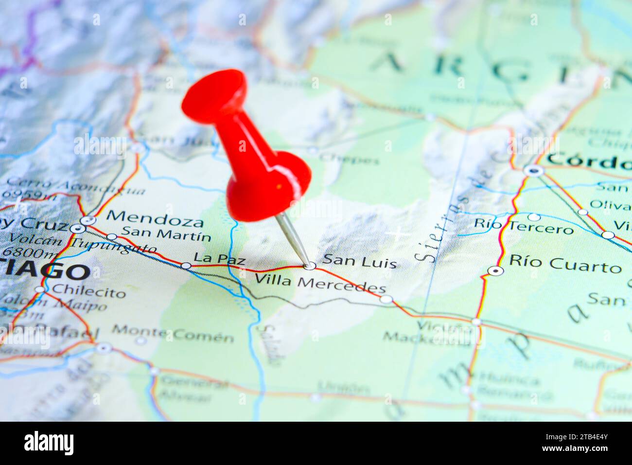 San luis map hi-res stock photography and images - Alamy