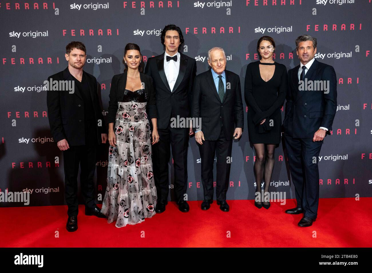 Jack O'Connell, Penelope Cruz, Adam Driver, Micheal Mann, Shailene ...