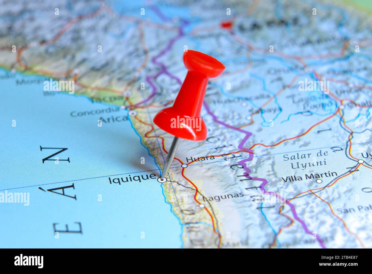 Pinned chile hi-res stock photography and images - Alamy