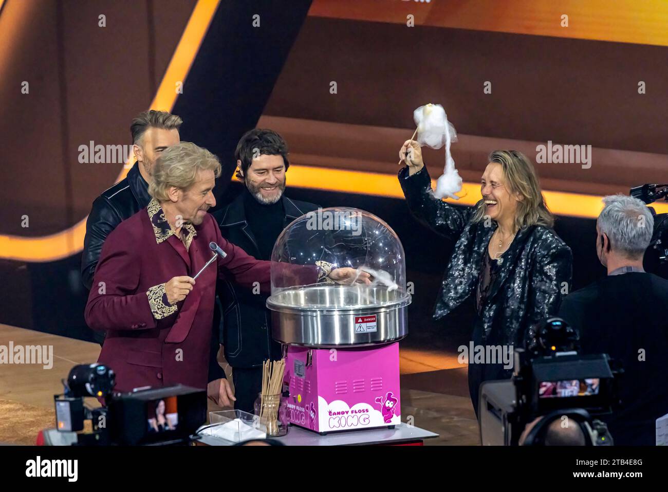 Thomas Gottschalk und seine letzte ZDF-Sendung Wetten, dass. Es ist das ...