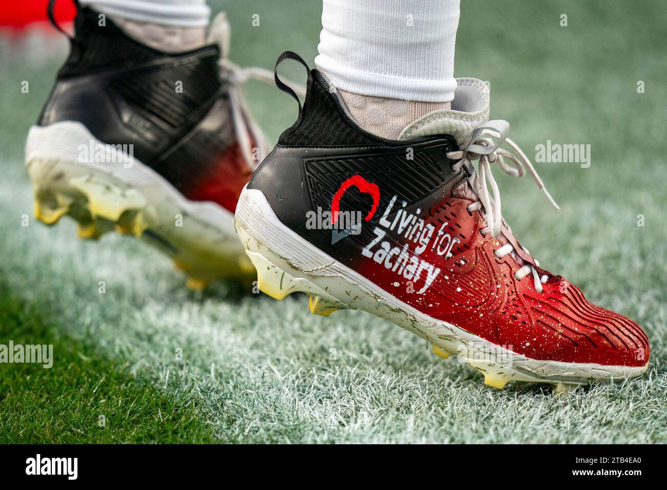 San Francisco 49ers offensive lineman Jake Brendel with his "My Cause ...