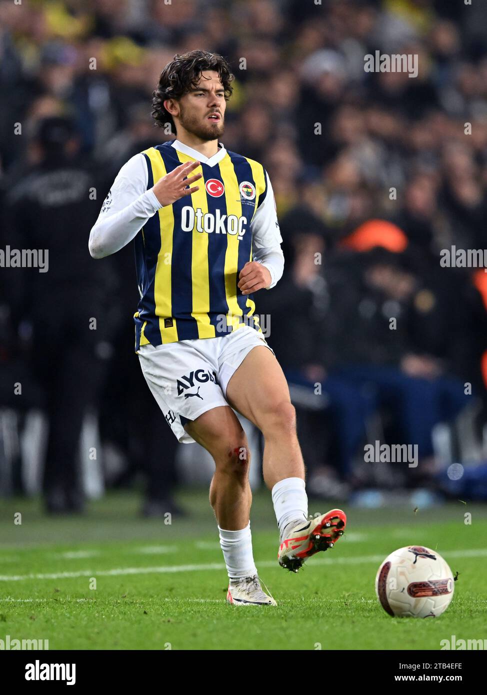 ISTANBUL - Ferdi Kadioglu of Fenerbahce SK during the Turkish Superlig ...