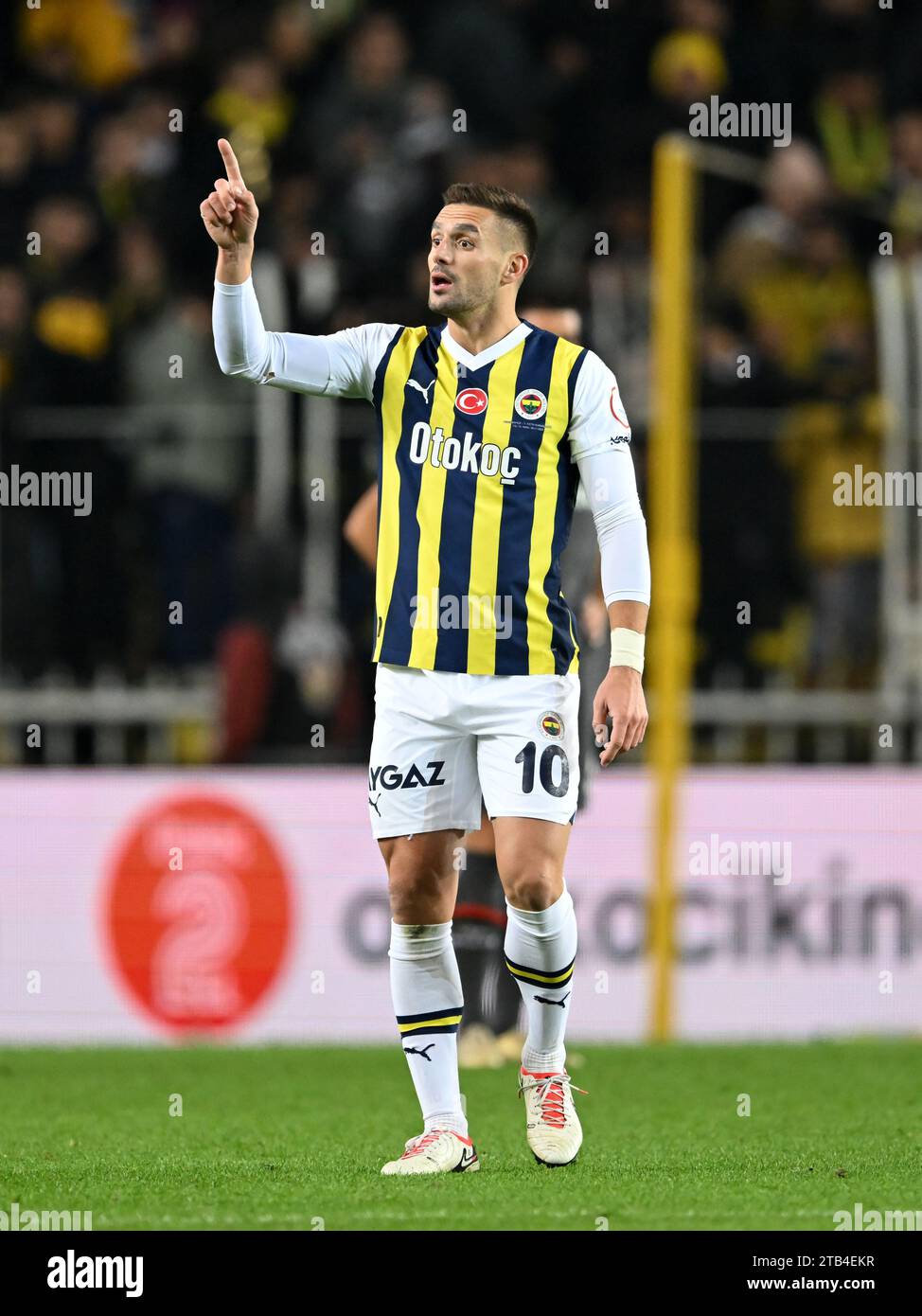 ISTANBUL - Dusan Tadic of Fenerbahce SK during the Turkish Superlig ...