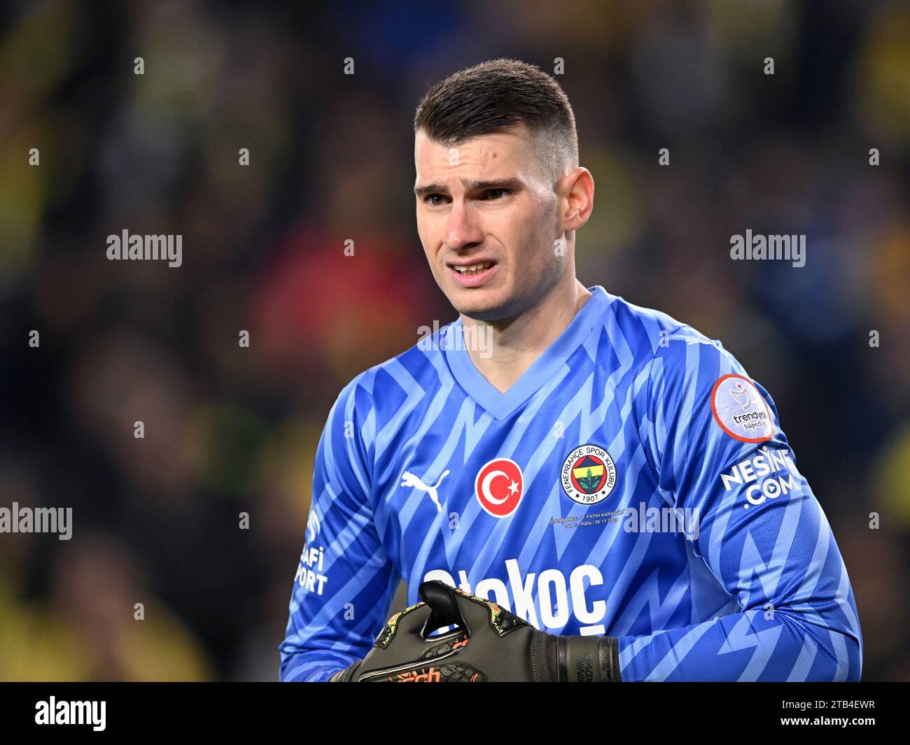 ISTANBUL - Fenerbahce SK goalkeeper Dominik Livakovic during the ...
