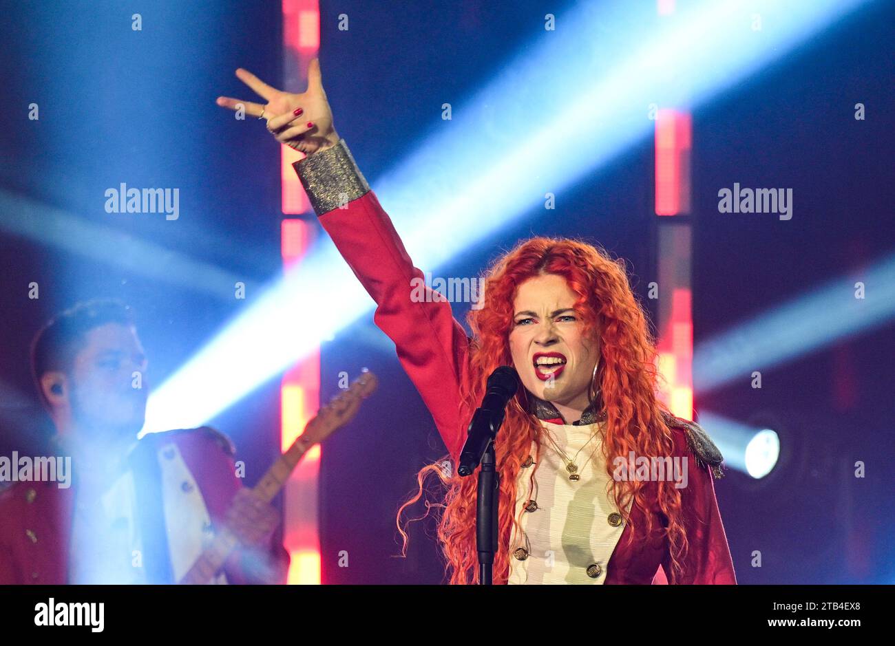 Prague, Czech Republic. 04th Dec, 2023. MYDY group with singer Zofija ...